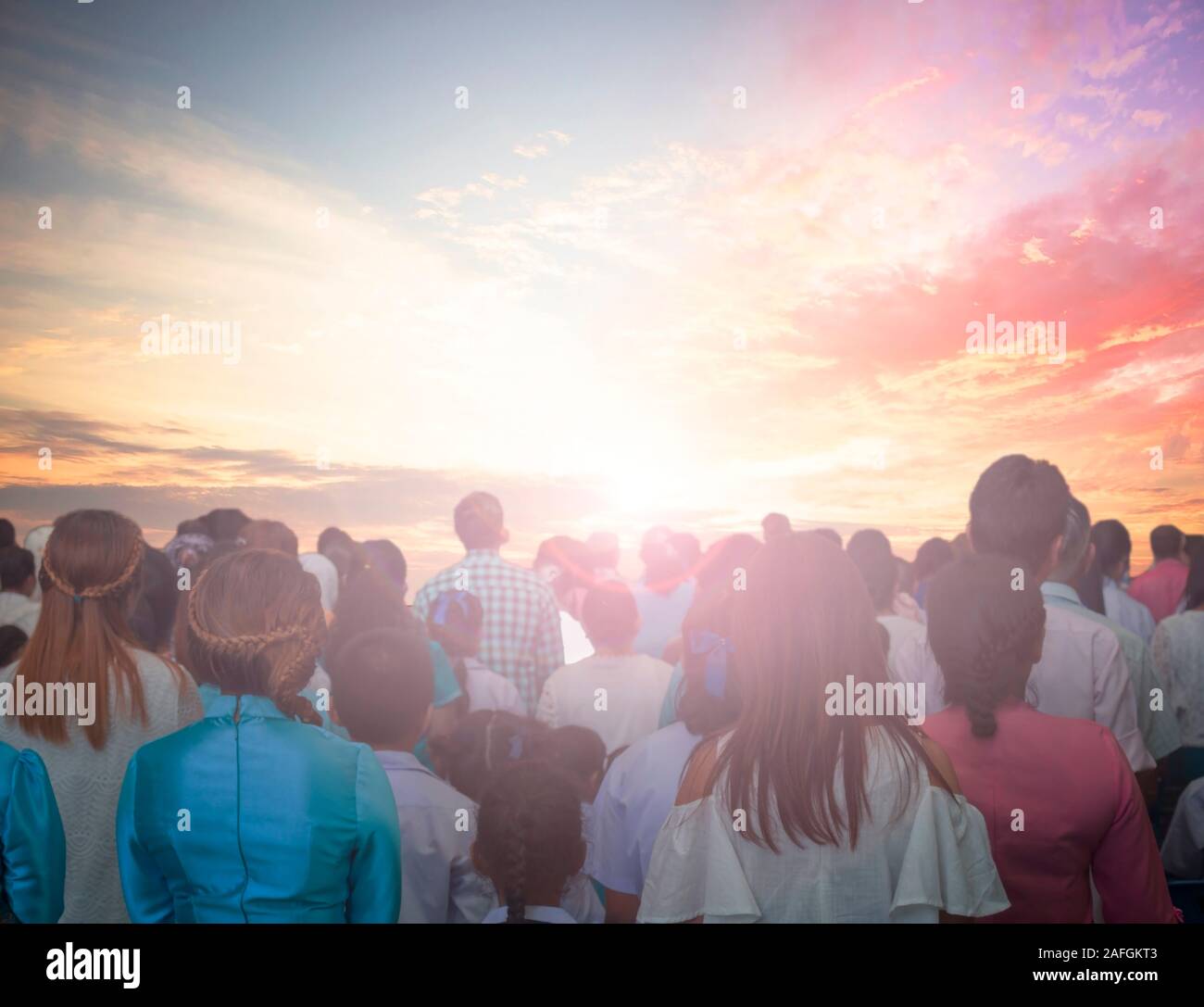 Praise concert background hi-res stock photography and images - Alamy
