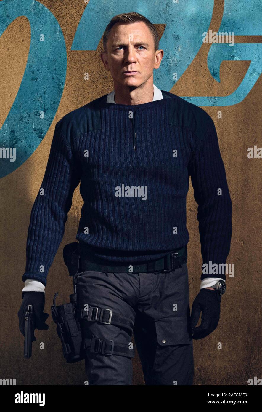 Daniel Craig James Bond No Time To Die High Resolution Stock ...