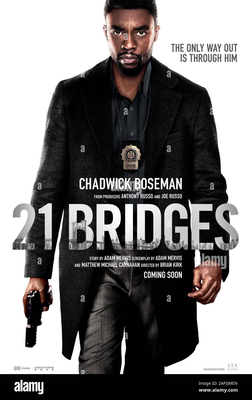 21 bridges poster hi-res stock photography and images - Alamy