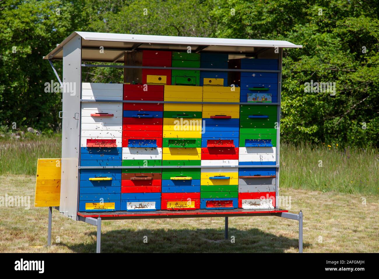 Beehive apiculture slovenia hi-res stock photography and images - Alamy