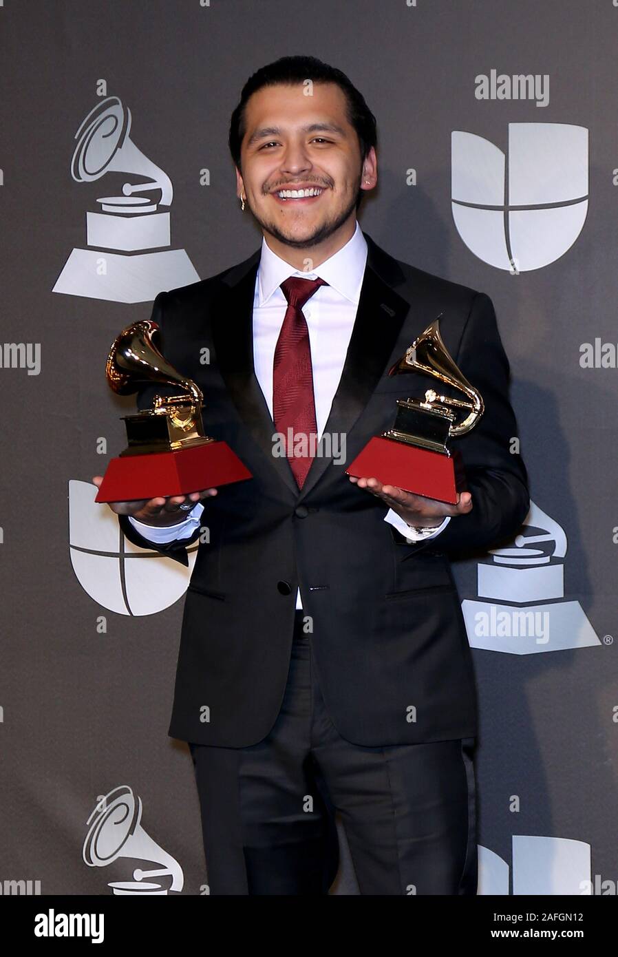 20th Annual Latin GRAMMY Awards Press Room at MGM Grand Garden Arena ...