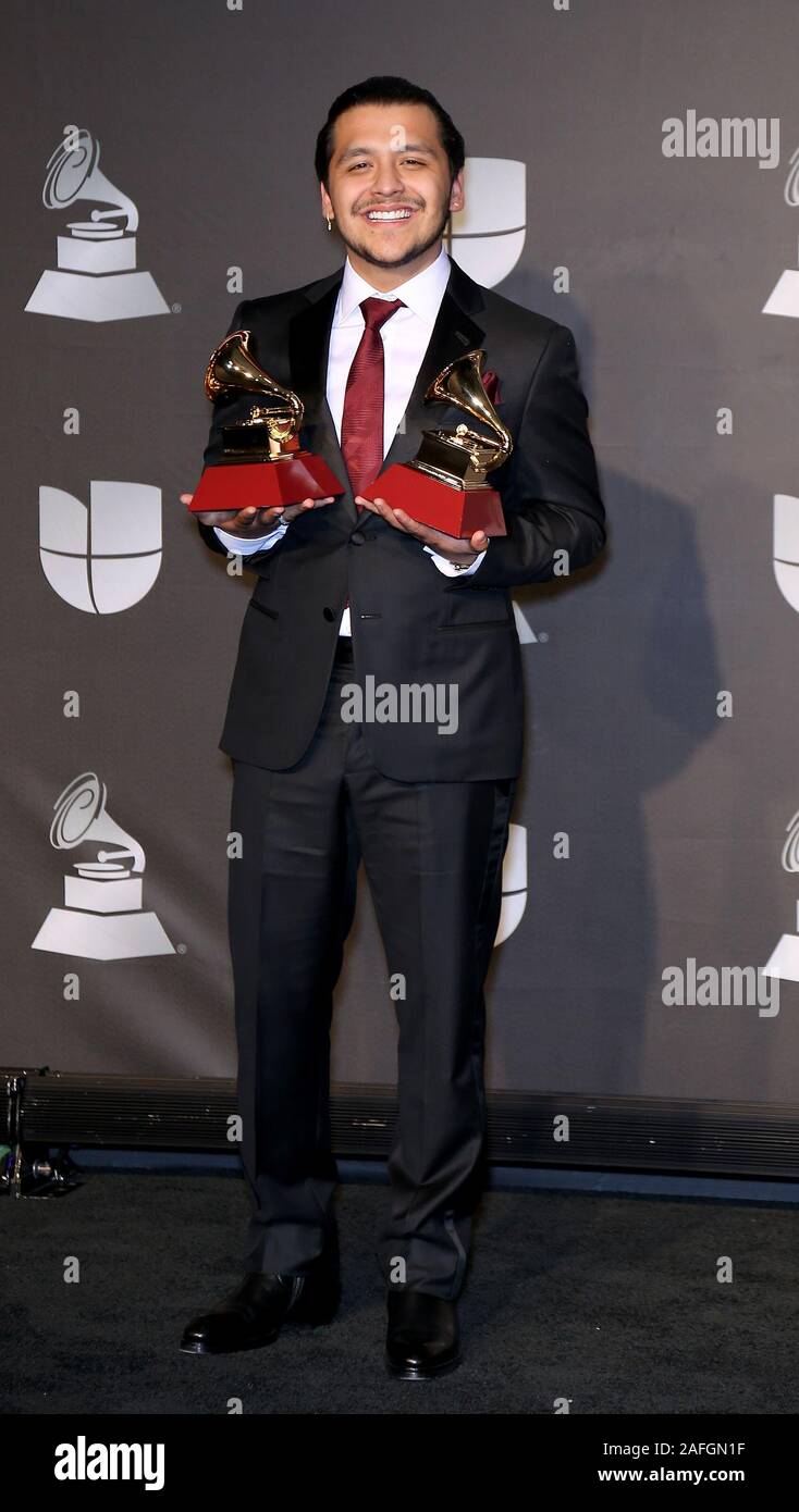 20th Annual Latin GRAMMY Awards Press Room at MGM Grand Garden Arena ...