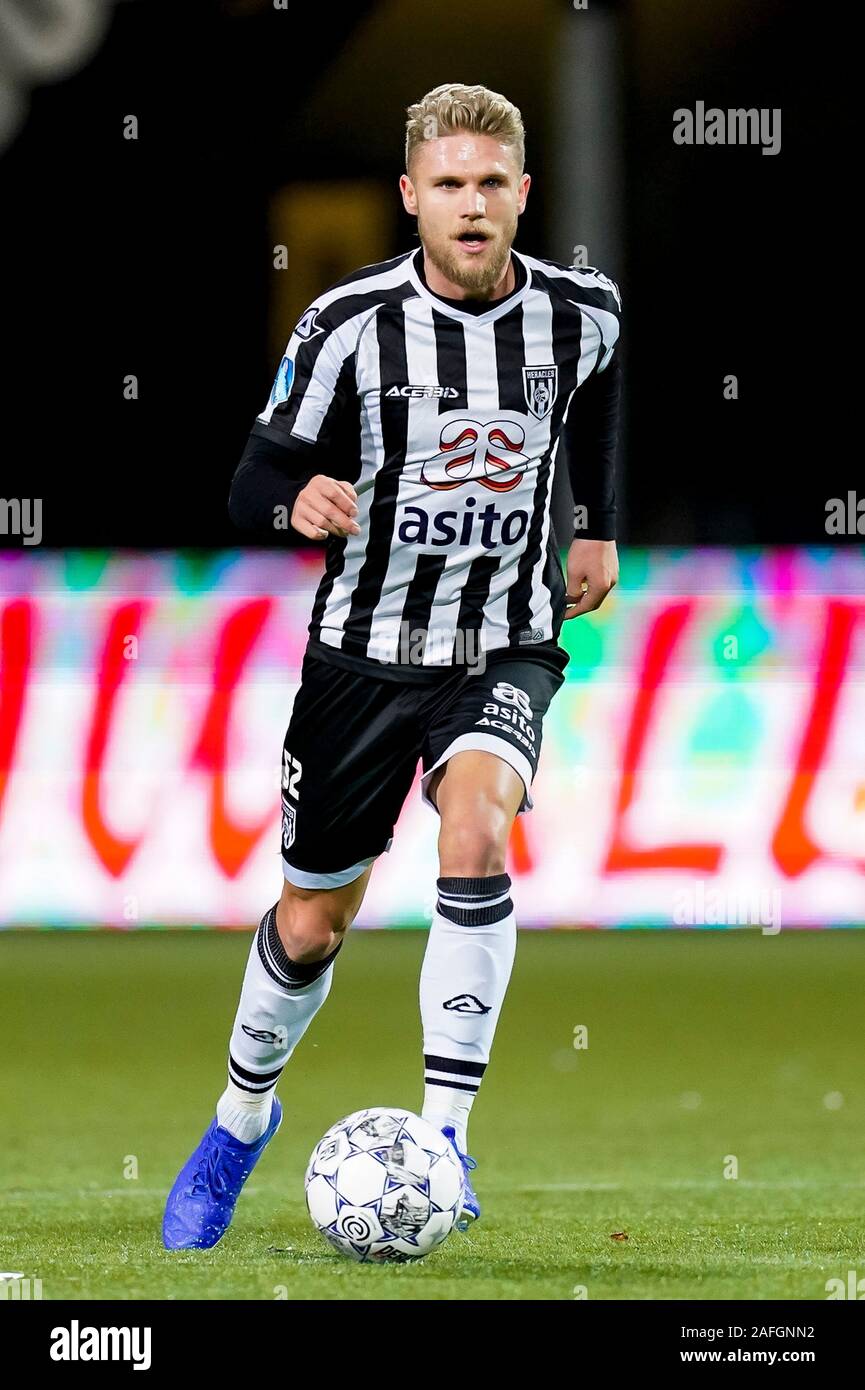 Almelo Netherlands. 15th Dec 2019. ALMELO Heracles Almelo FC Utrecht 15 12 2019 football Dutch Eredivisie Season 2019 2020 Polman Stadium Heracles Almelo player Alexander Merkel Credit Pro Shots Alamy...
