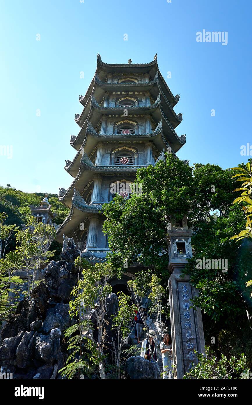 Marble mountain cave temple hi-res stock photography and images - Alamy