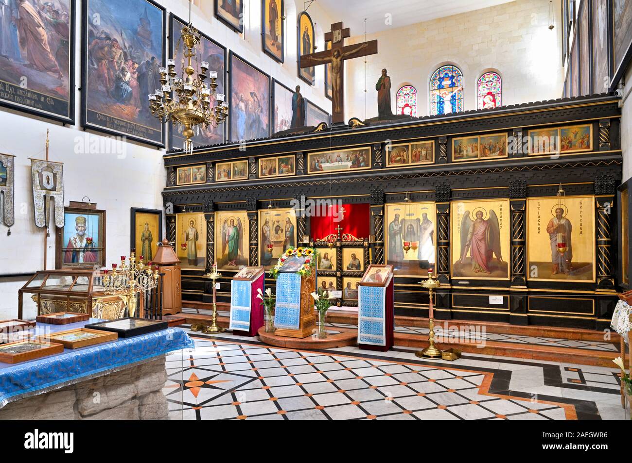 Jerusalem Israel. The Orthodox Church Stock Photo - Alamy