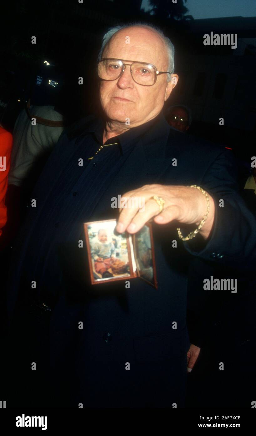 Beverly Hills, California, USA 4h April 1995 Actor Rod Steiger attends ...