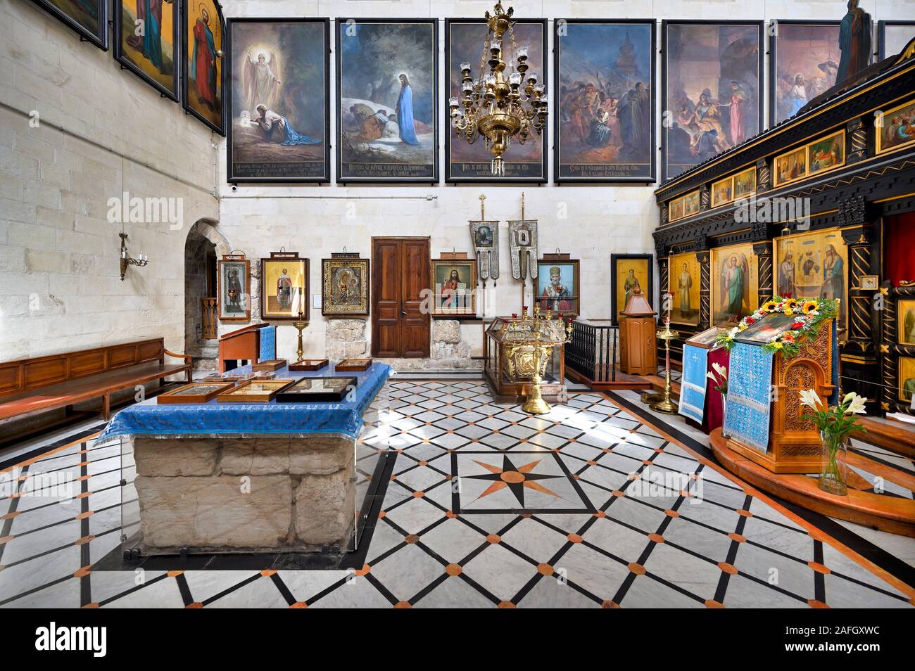 Jerusalem Israel. The Orthodox Church Stock Photo - Alamy