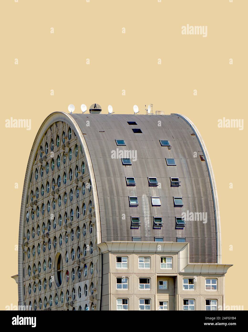 High rise building outdoor town town church hi-res stock photography ...