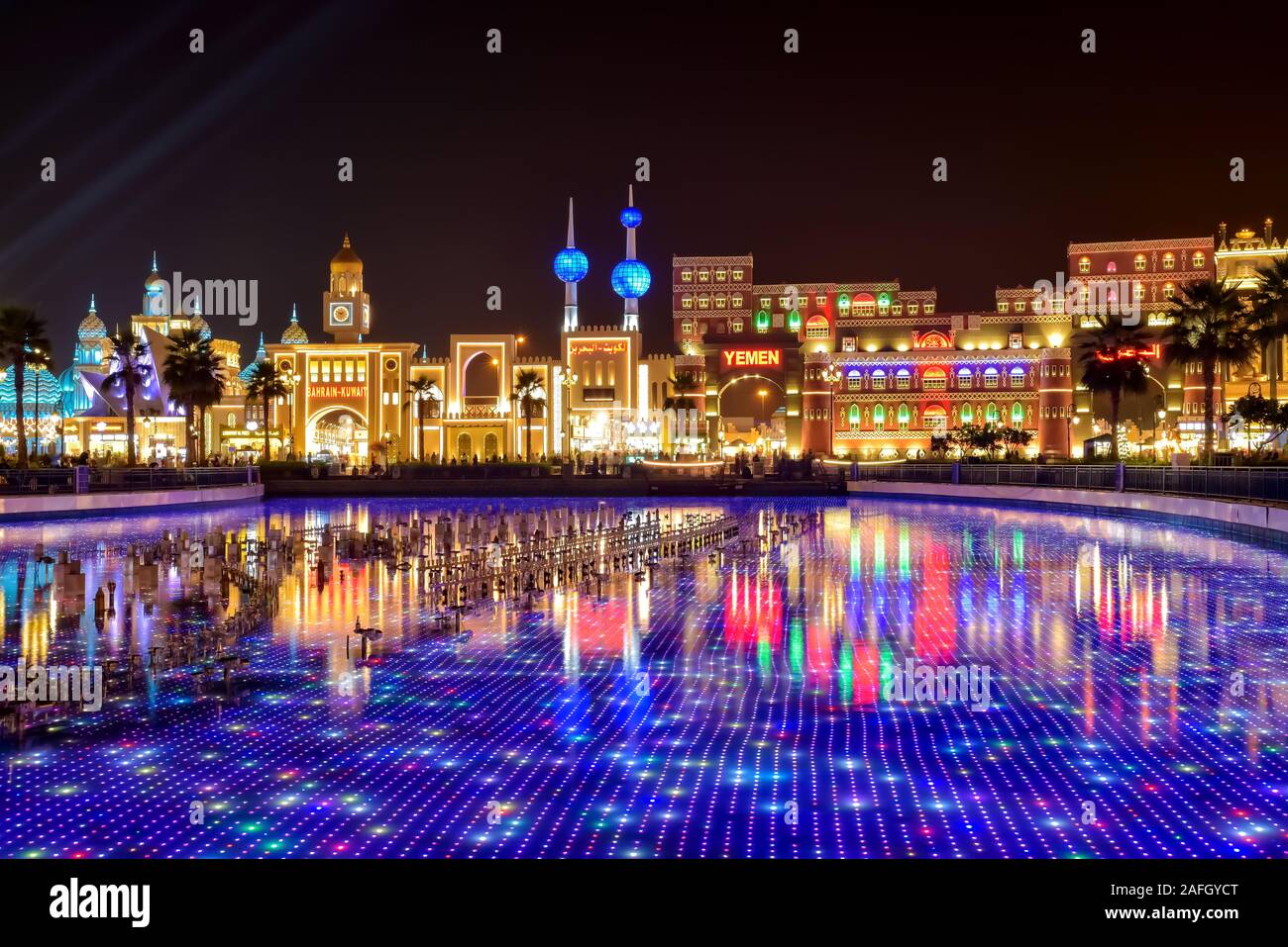 Dubai Global Village, Dubai, United Arab Emirates, December 11, 2019 ...