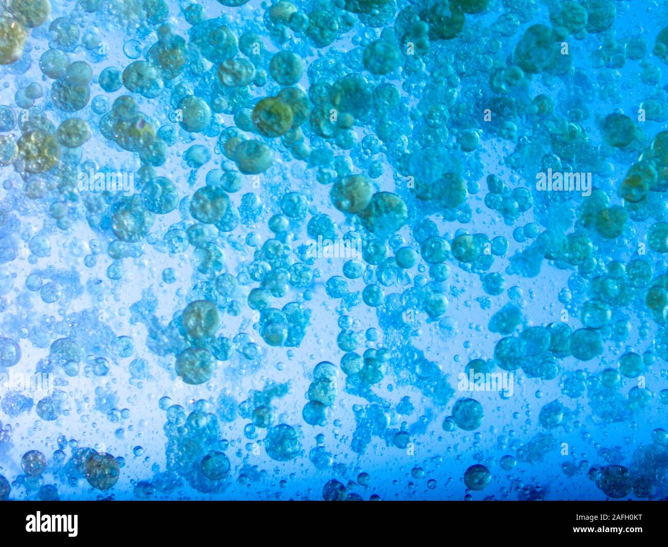 Cool background of blue bubbles with interesting textures - great for ...