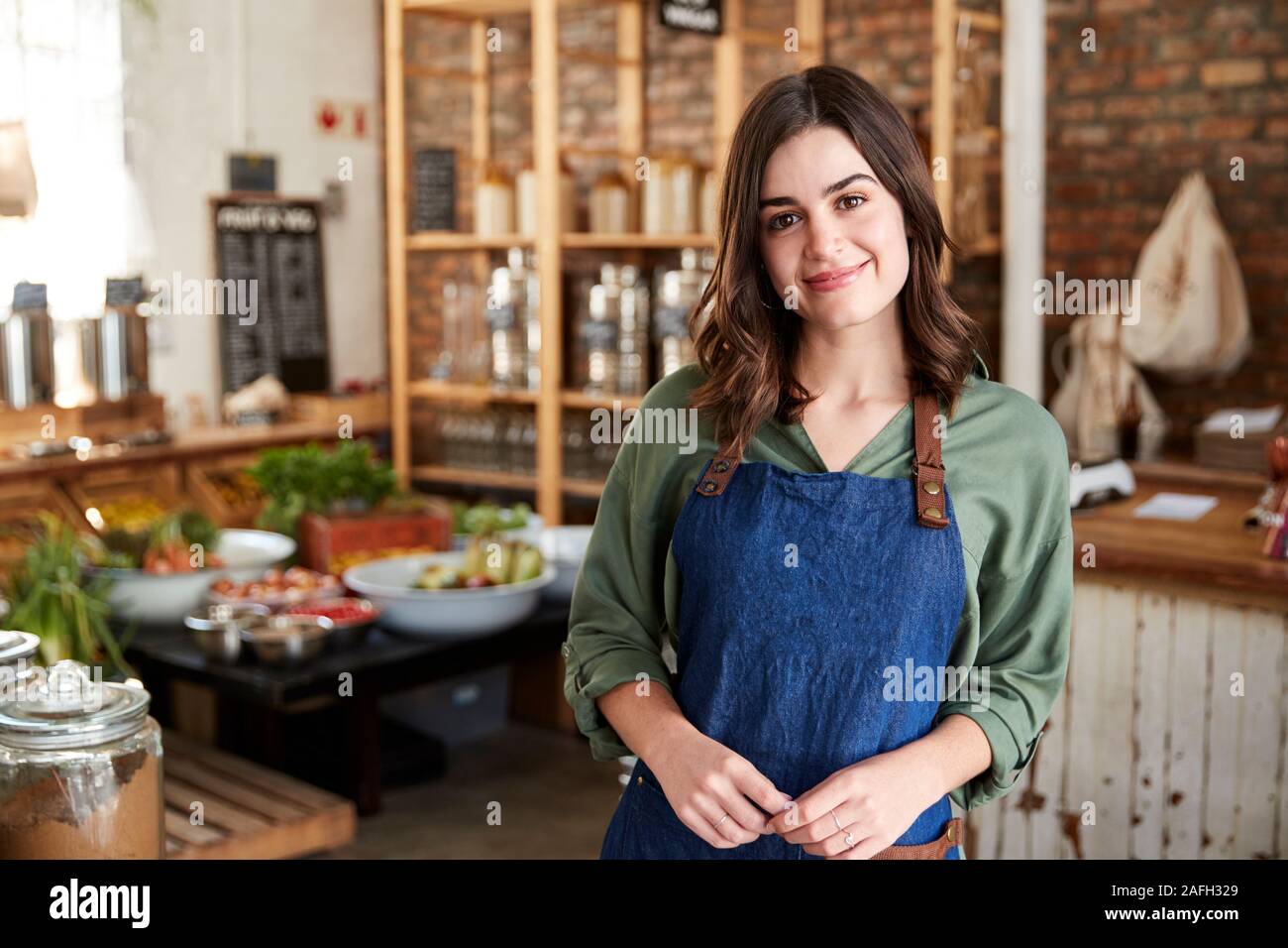 Female owner sustainable plastic hi-res stock photography and images ...