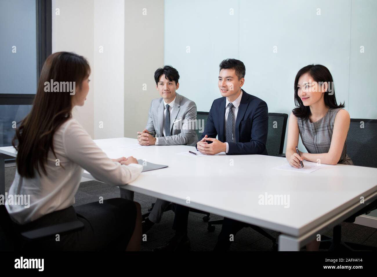 Job interview 30 35 hi-res stock photography and images - Alamy
