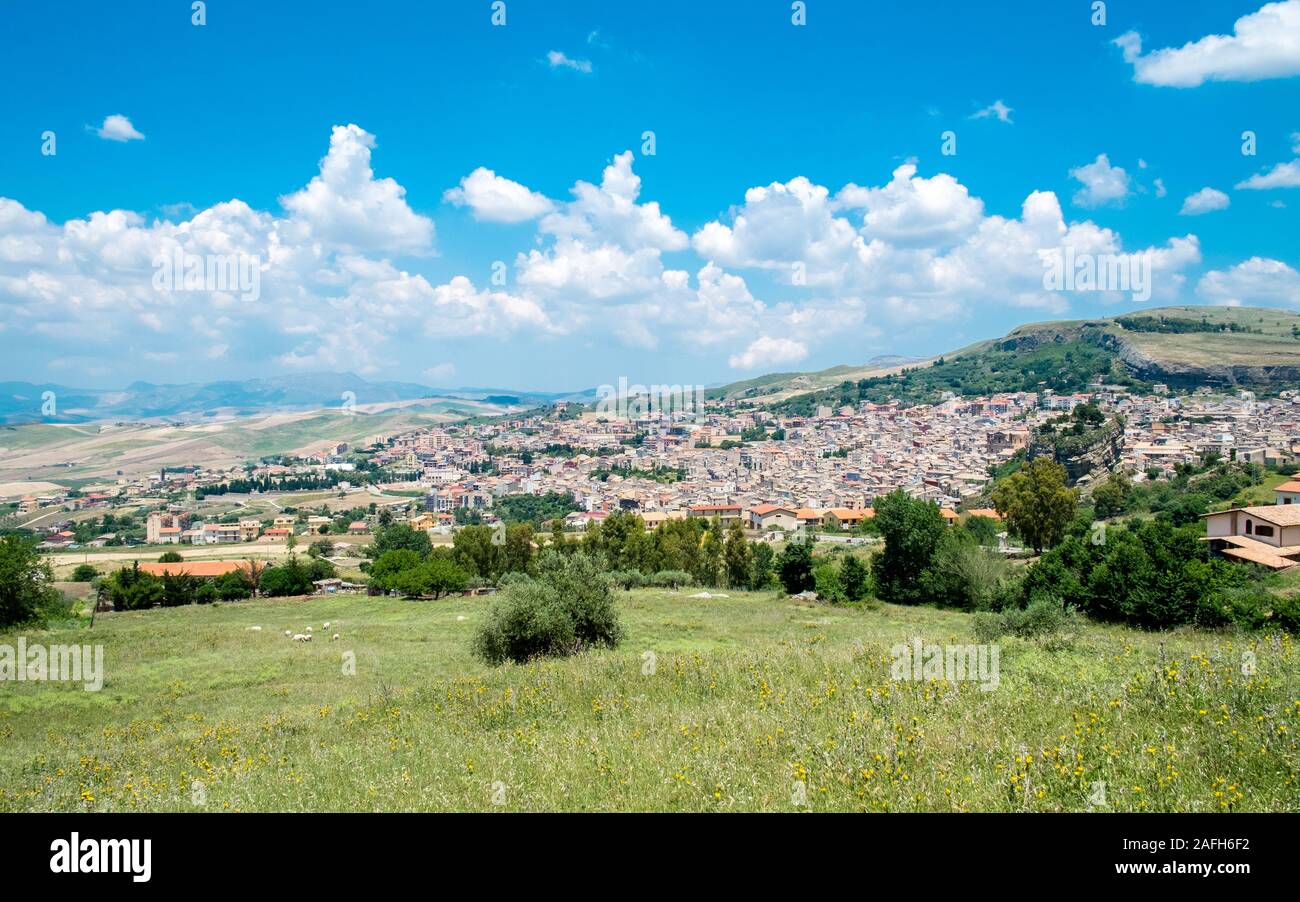 Corleone is a town in Sicily that became famous after the novels by ...