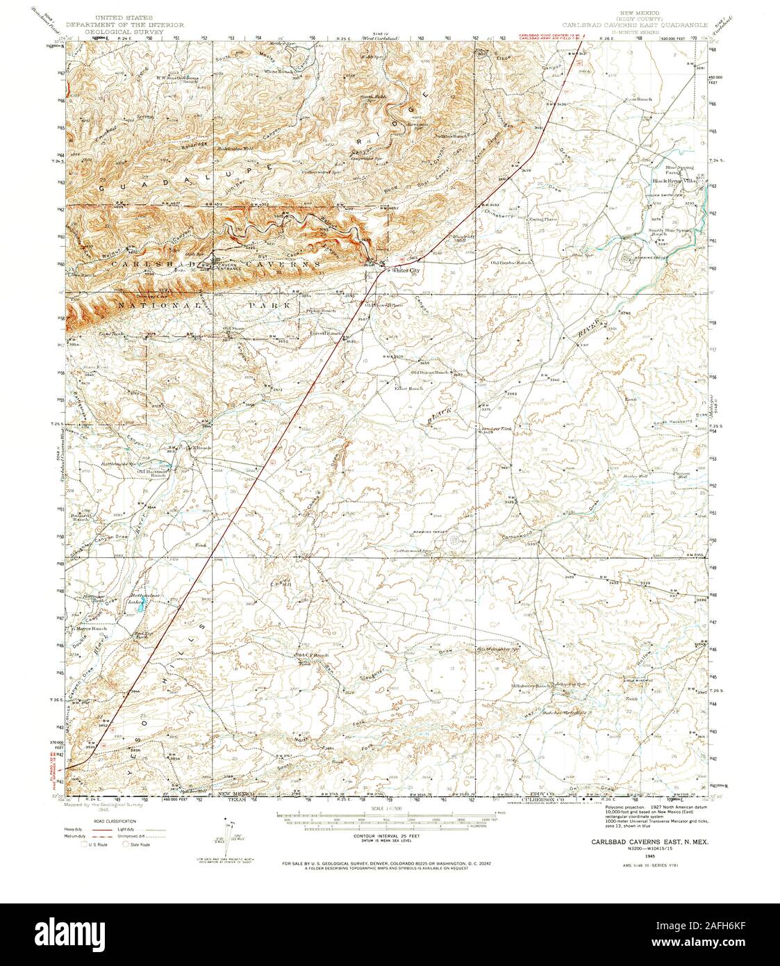 Carlsbad caverns east hi-res stock photography and images - Alamy