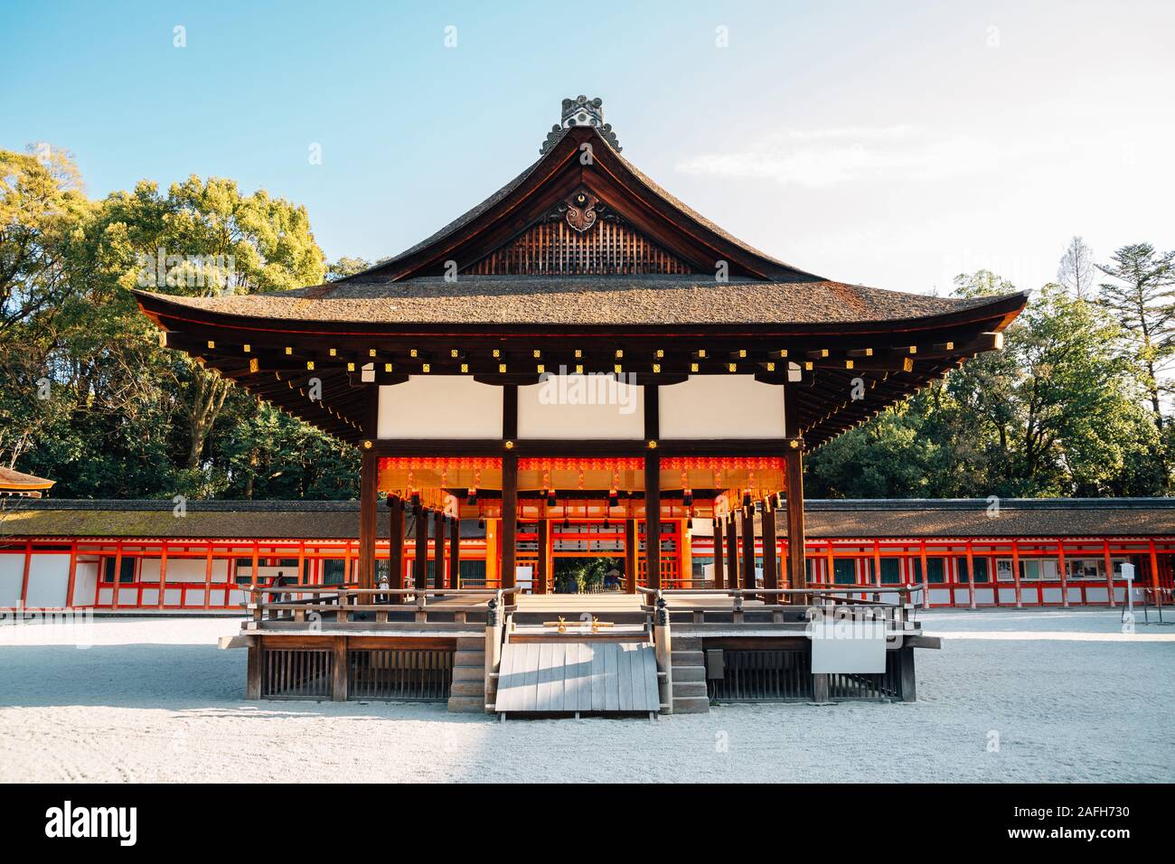 Shimogamo Shrine in Kyoto, Japan Stock Photo - Alamy