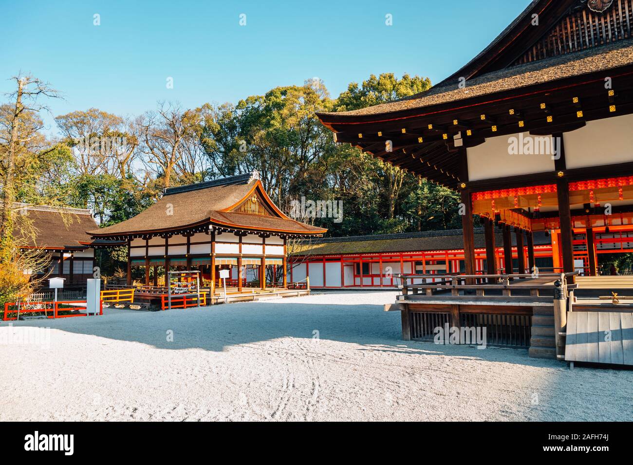 Shimogamo Shrine in Kyoto, Japan Stock Photo - Alamy