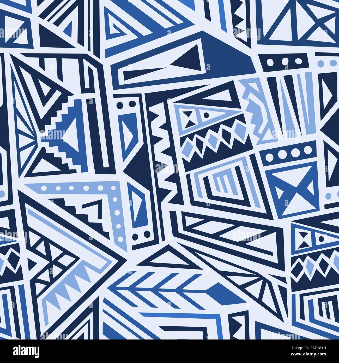 Vector textile design - ethnic style boho pattern. Seamless background ...
