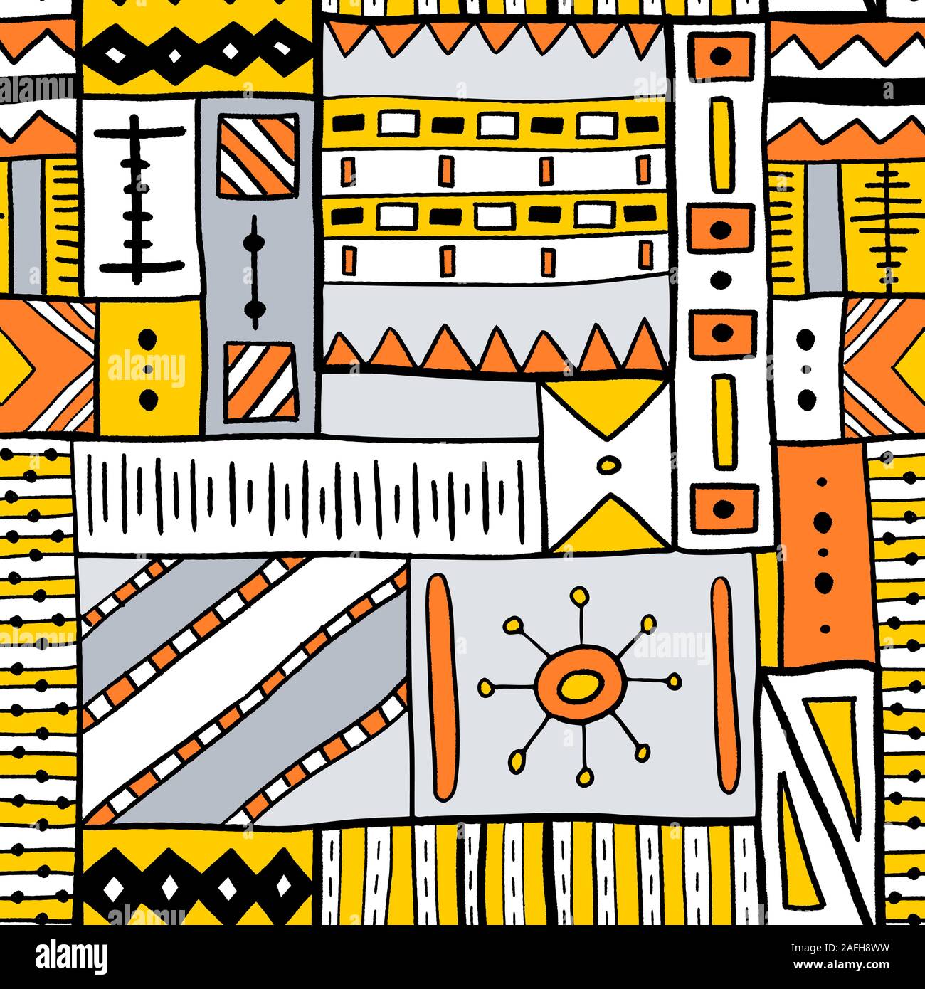 Tanzania textile ethnic fabric Stock Vector Images - Alamy