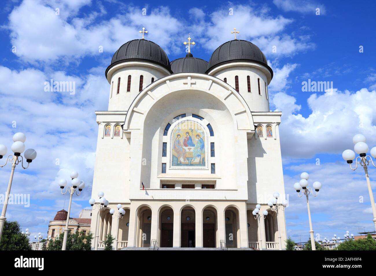 Arad, Romania. Orthodox cathedral of Holy Trinity Stock Photo - Alamy