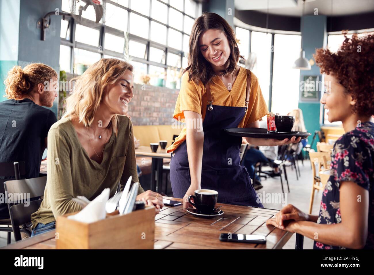 Cafe food order table hi-res stock photography and images - Alamy