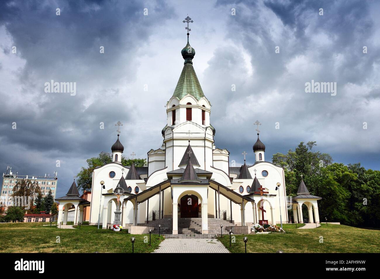 Presov, Slovakia - Orthodox Cathedral of St Prince Alexander Nevsky ...