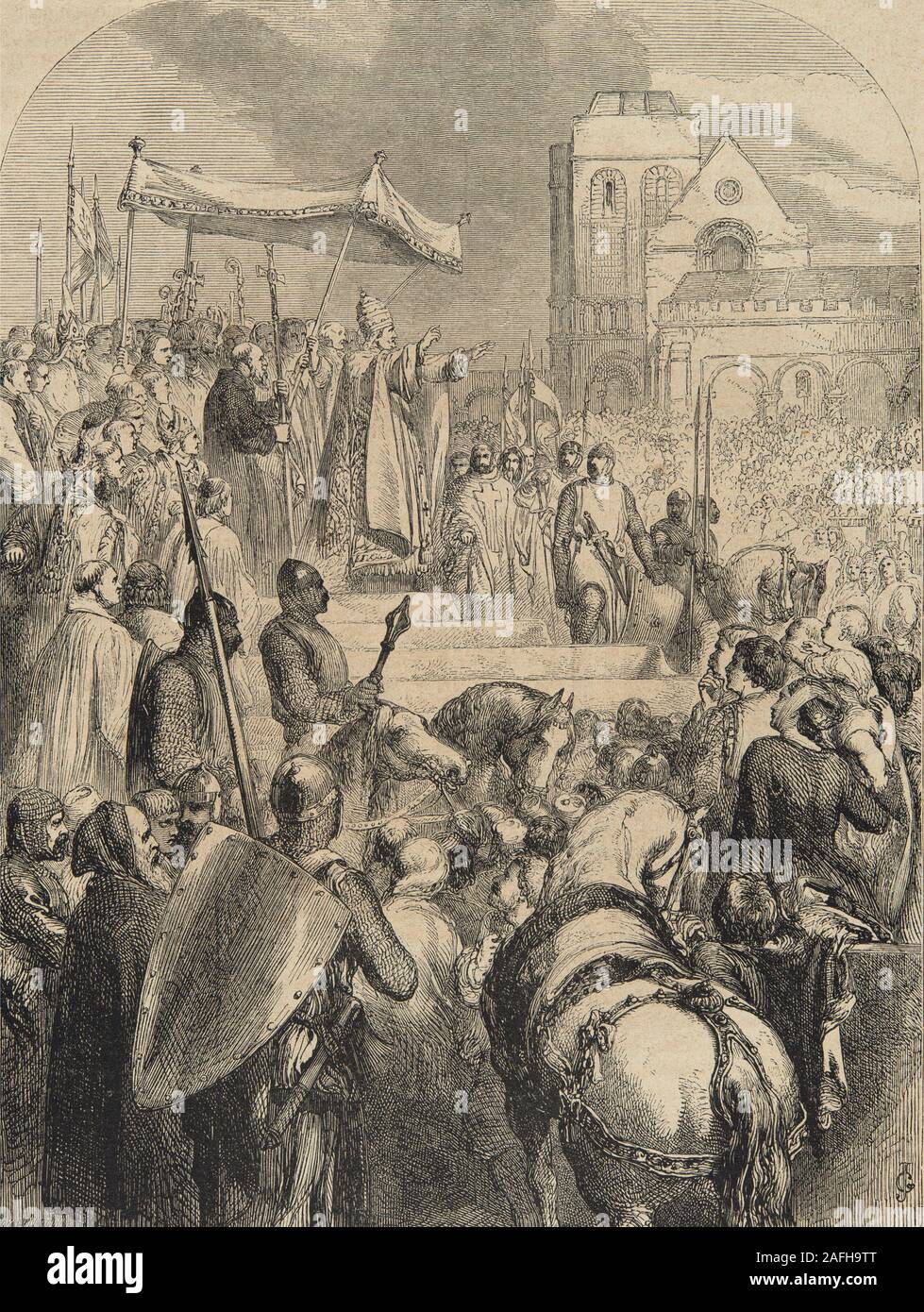 Pope urban ii council of clermont hi-res stock photography and images ...