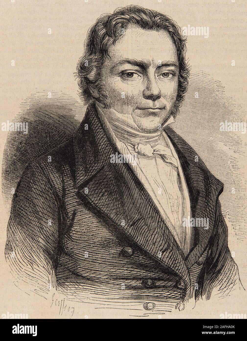 Portrait of the Swedish chemist Jacob Berzélius 1779 - 1848 - Swedish ...