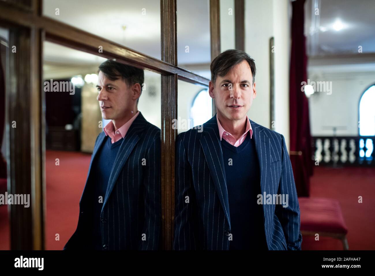Berlin, Germany. 16th Dec, 2019. Conductor Adam Benzwi at a press ...