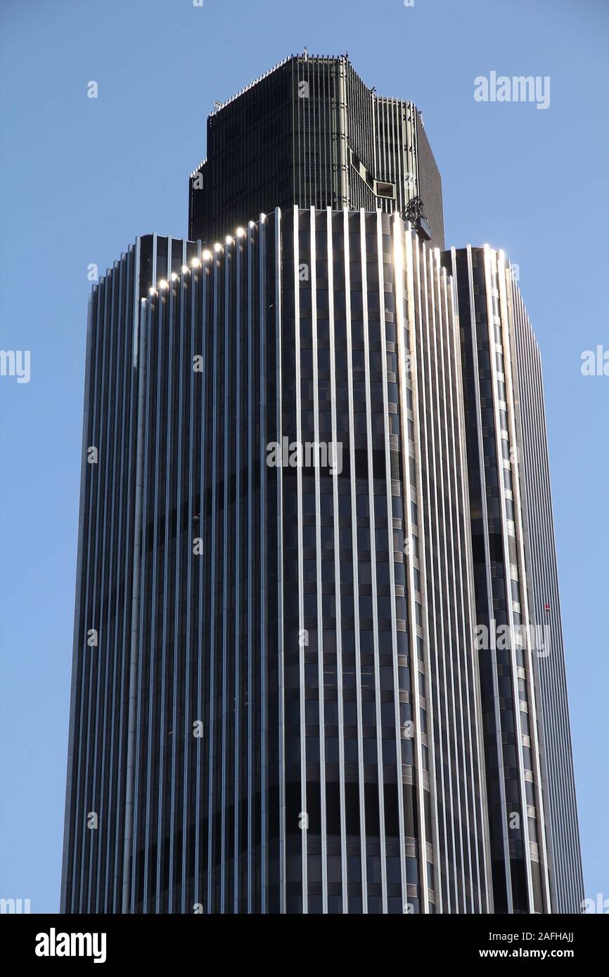 LONDON, UK - MAY 13, 2012: Tower 42 building in London. It was built in ...