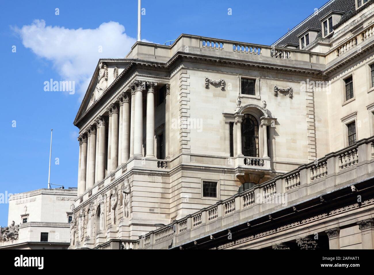 London, UK - Bank of England building facade Stock Photo - Alamy