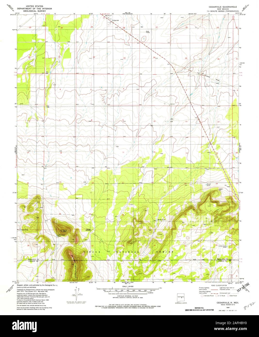 Map of cedarvale hi-res stock photography and images - Alamy