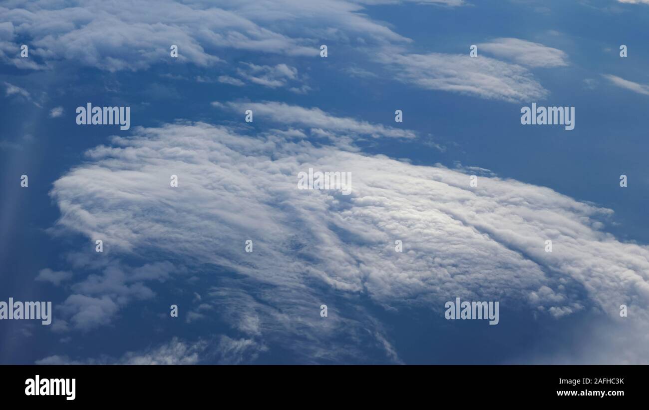 Flying over clouds layer High Resolution Stock Photography and Images ...