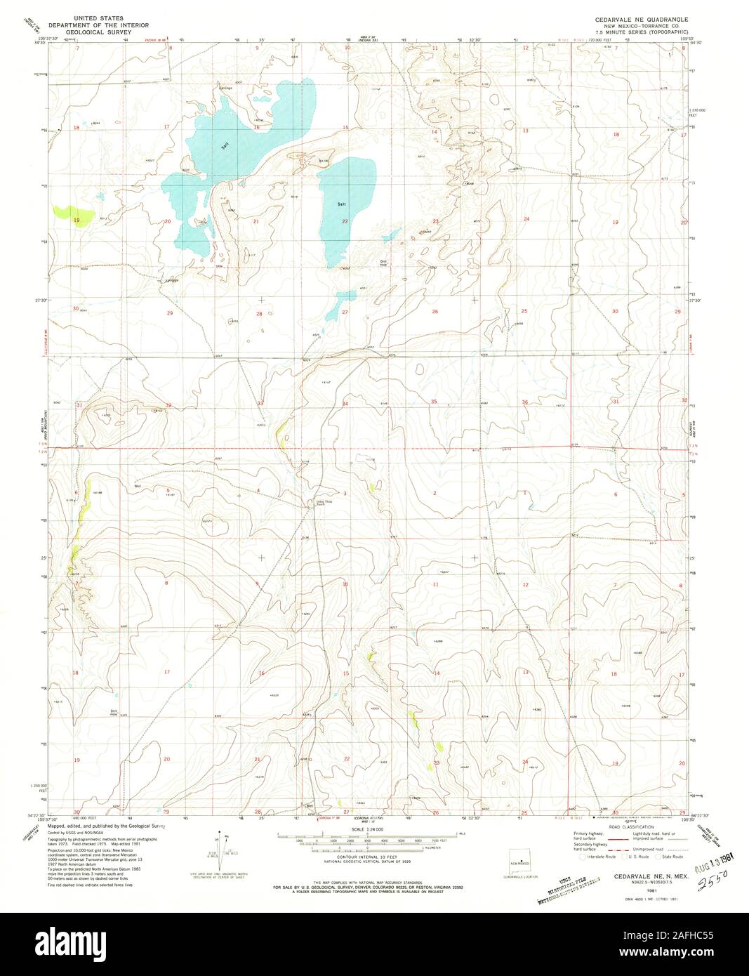 Cedarvale map hi-res stock photography and images - Alamy