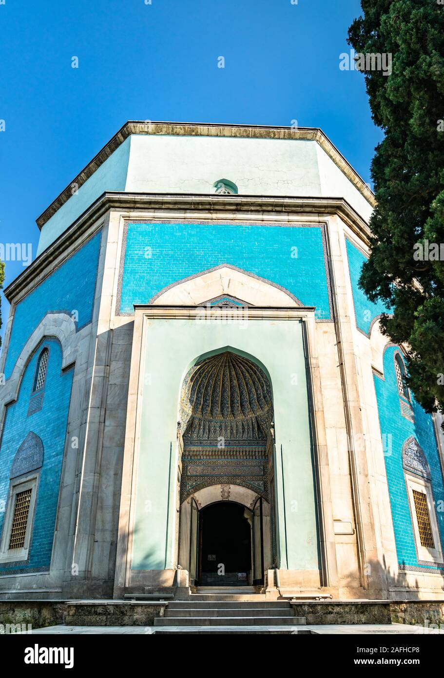 The Green Tomb in Bursa, Turkey Stock Photo - Alamy
