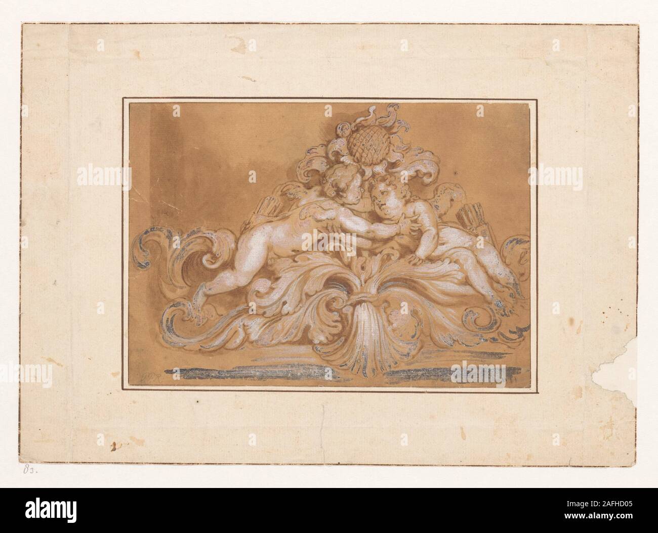 Portrait two putti hi-res stock photography and images - Alamy