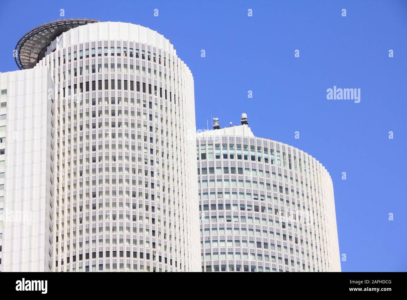 NAGOYA, JAPAN - APRIL 28, 2012: JR Central Towers building in Nagoya ...