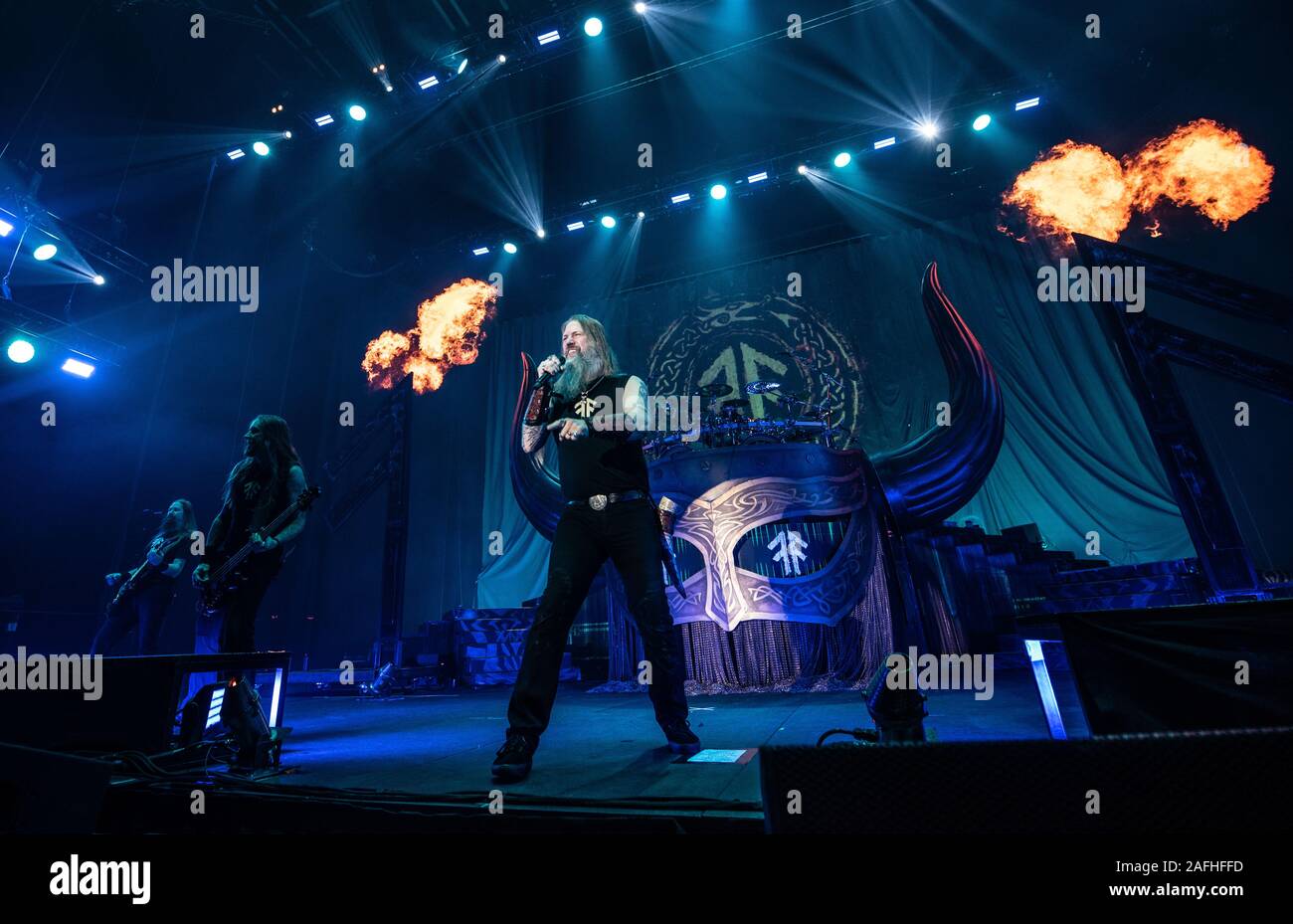 Malmoe, Sweden. 11th, December 2019. The Swedish melodic death metal ...