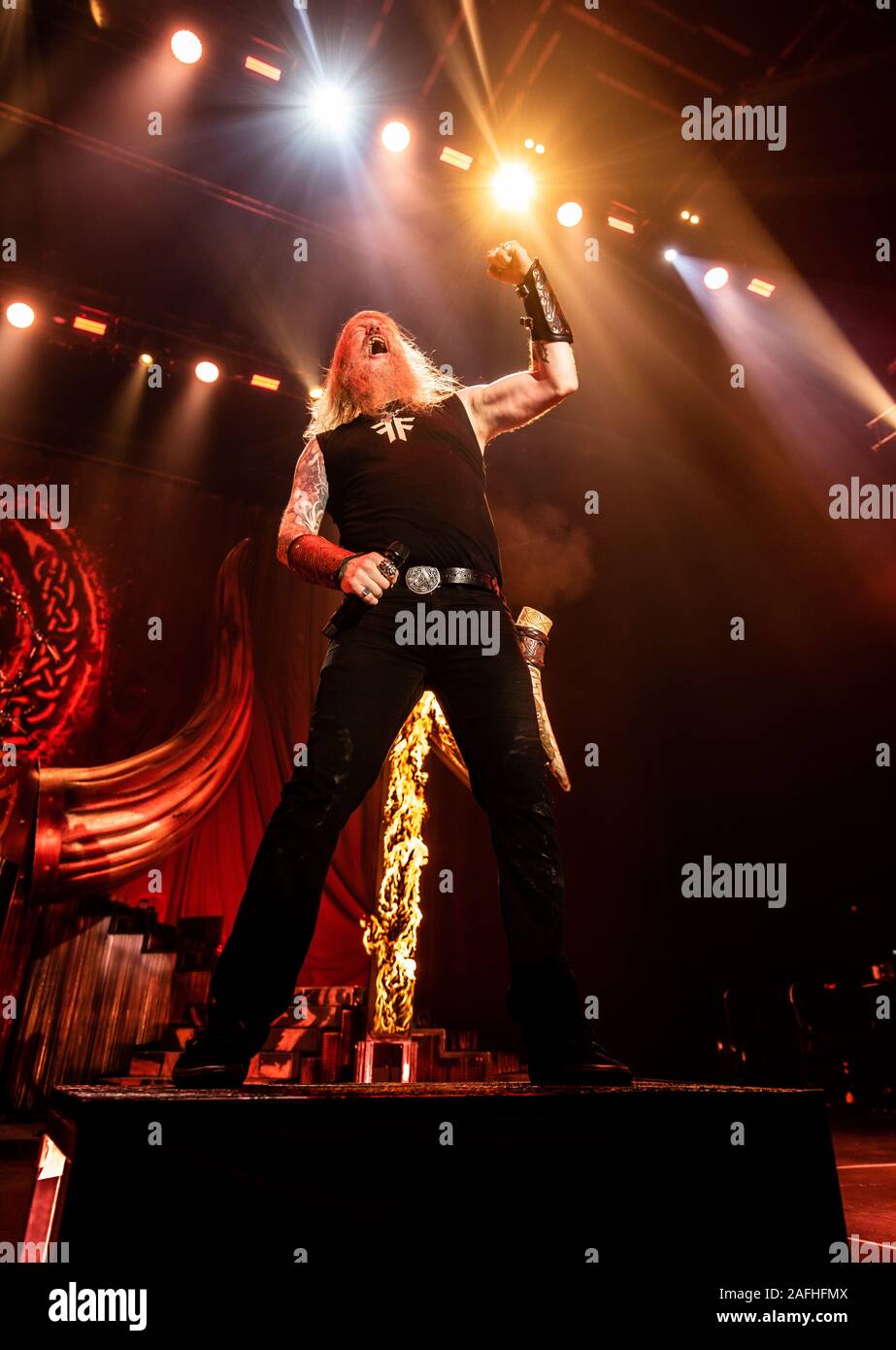 Death metal band amon performs hi-res stock photography and images - Alamy