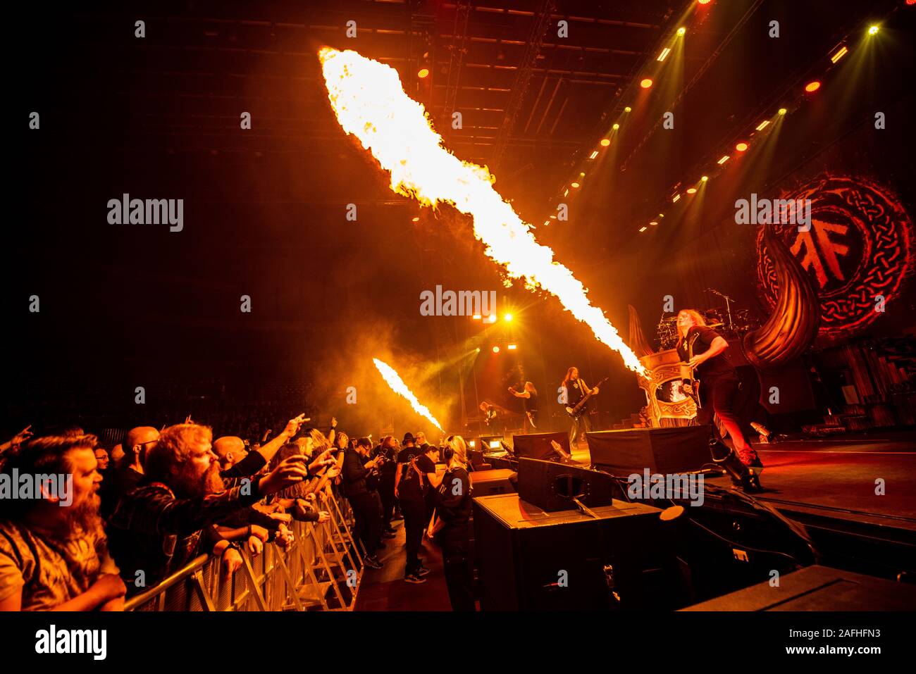 Malmoe, Sweden. 11th, December 2019. The Swedish melodic death metal ...