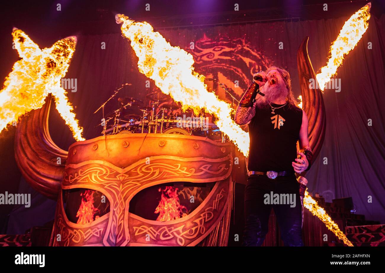 Malmoe, Sweden. 11th, December 2019. The Swedish melodic death metal ...