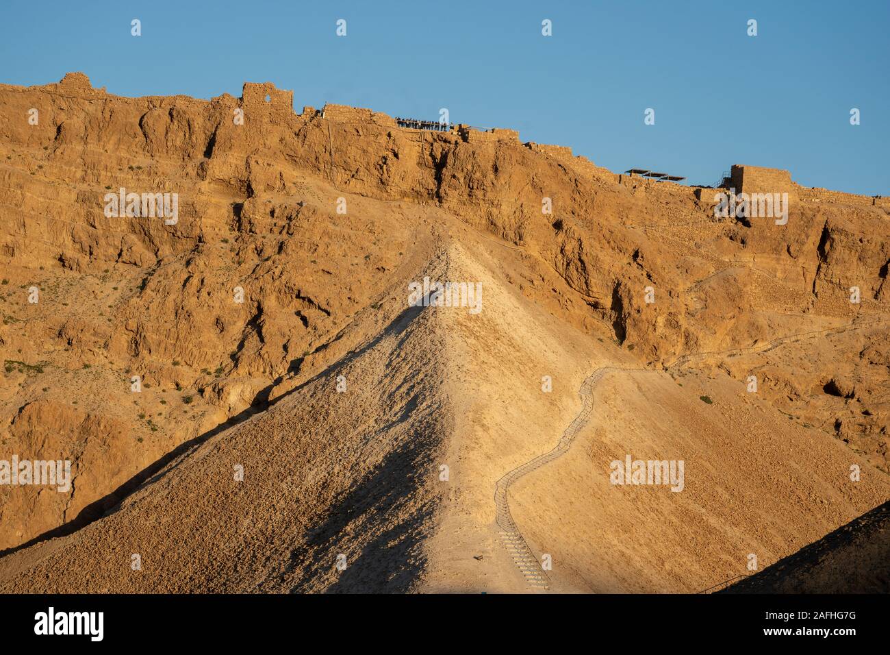 Masada ramp hi-res stock photography and images - Alamy