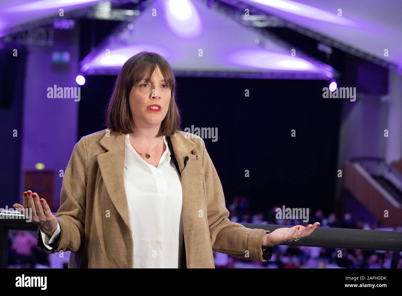 Jess Phillips, MP for Yardley Birmingham pictured at the ICC when she ...