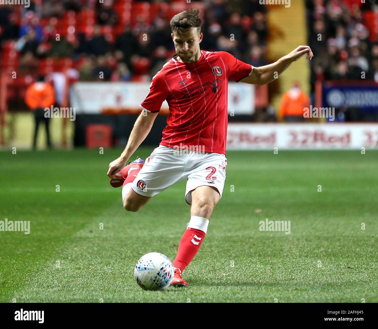 Charlton Athletic's Adam Matthews Stock Photo - Alamy