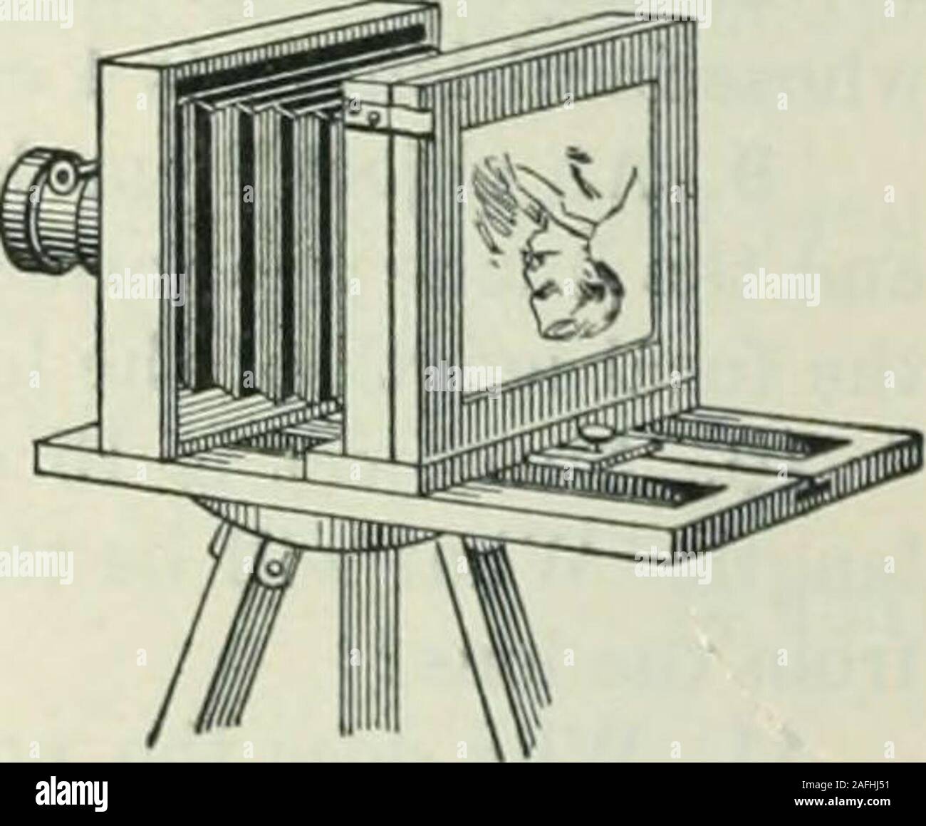 . Practical physics. Fig. 424. Principle of tho photo-graphic camera ...