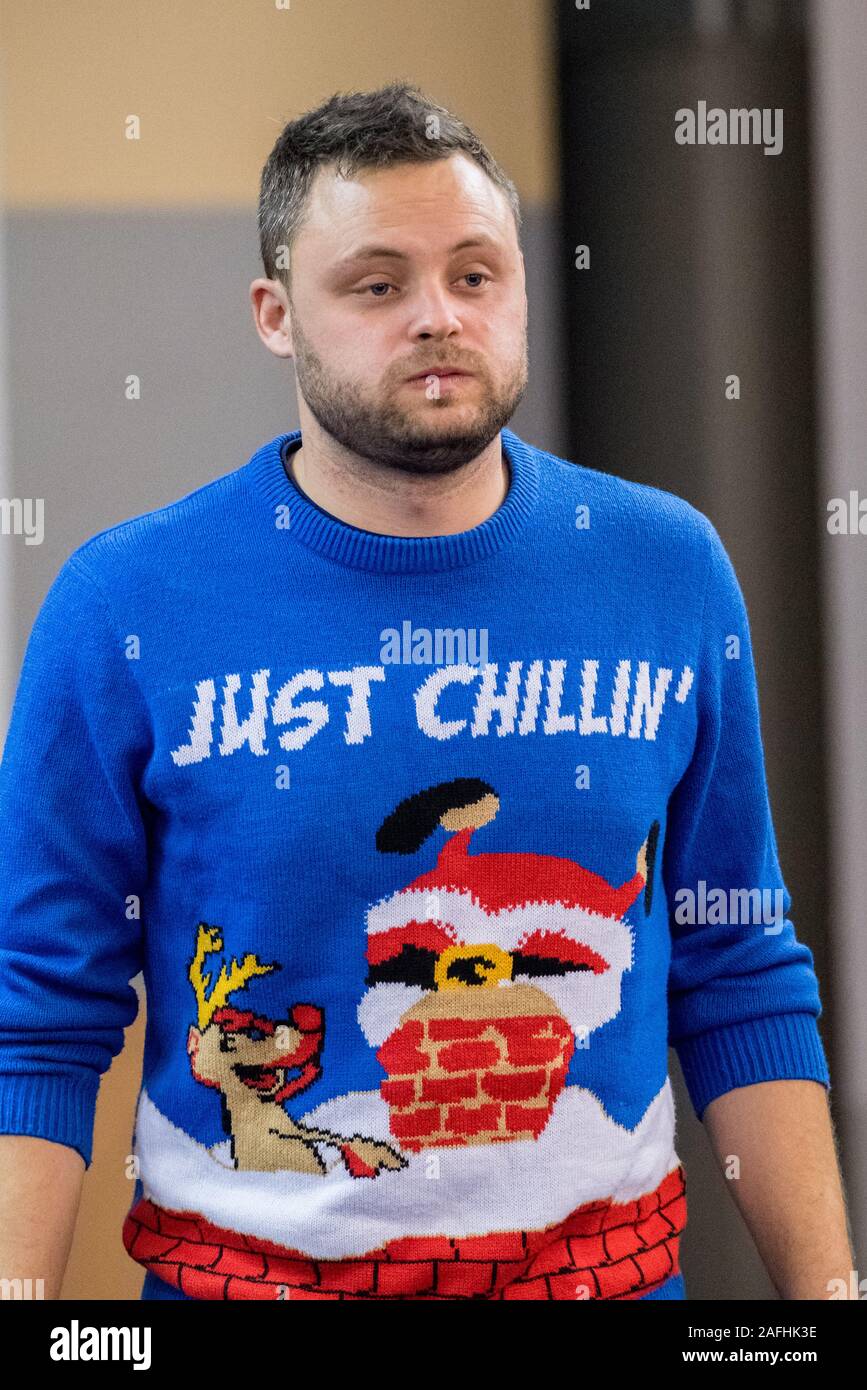 Ben Bradley the Conservative candidate for Mansfield at the count ...