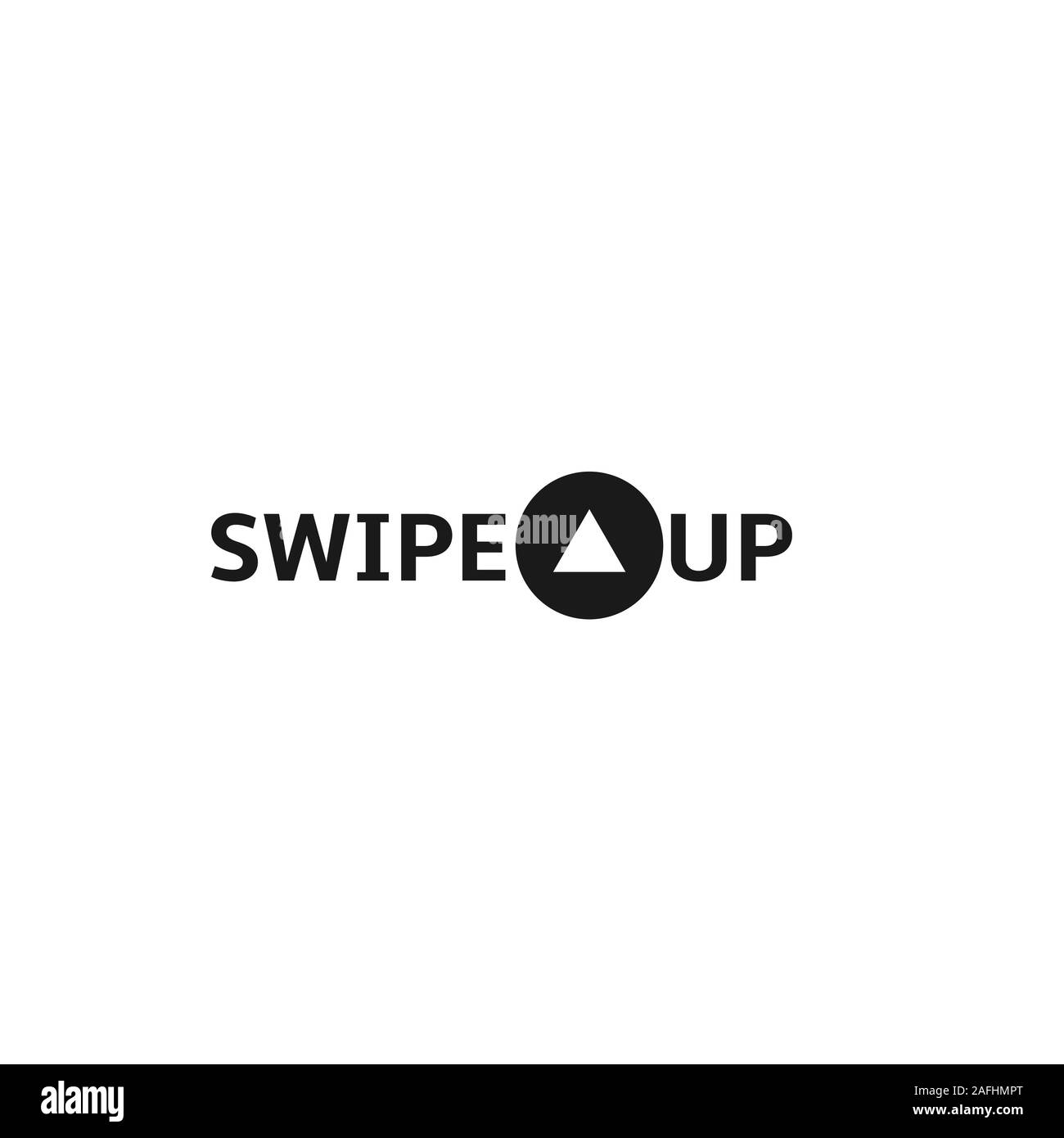 Swipe up icon. Arrow icon, Vector illustration Stock Vector Image & Art ...