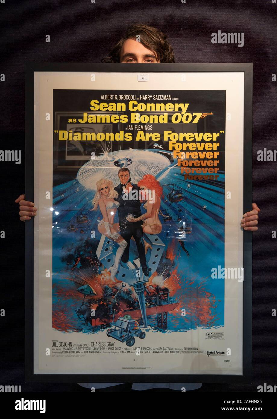 Diamonds are forever poster hi-res stock photography and images - Alamy