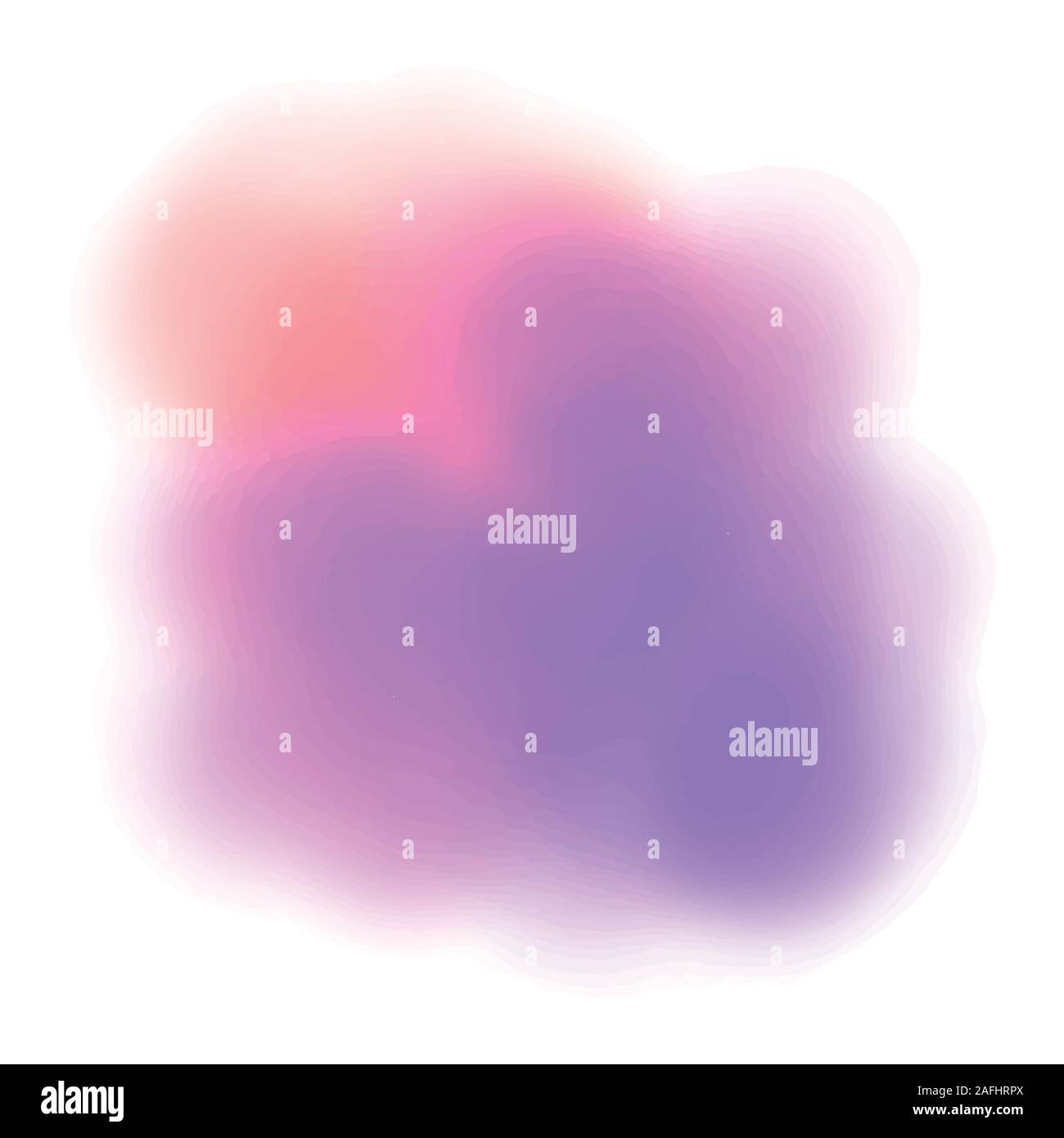 Neon stain on a white background. Pink and purple blended together ...