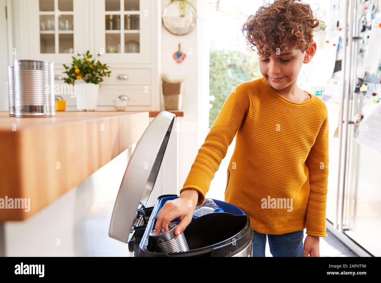 Sorting recycling hi-res stock photography and images - Alamy