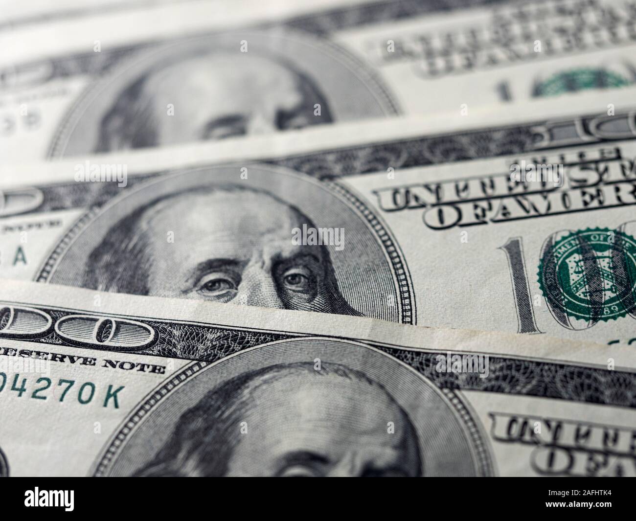 background of 100 dollar bills Stock Photo - Alamy